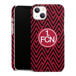 DeinDesign iPhone 13 Handy Premium Case Smartphone Handyh&uuml;lle Schutzh&uuml;lle matt 1. Fcn Bundesliga 1. Fc N&uuml;rnberg Premium Case