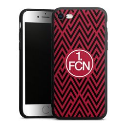 DeinDesign iPhone SE (2020) Handy Premium Silikon H&uuml;lle Handyh&uuml;lle schwarz Case Bundesliga 1. Fc N&uuml;rnberg 1. Fcn Silikon Premium Case