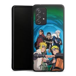 DeinDesign Galaxy A52s 5G Handy Premium Silikon H&uuml;lle Handyh&uuml;lle schwarz Case Hokage Official Licensed Product Naruto Shippuden Silikon Premium Case