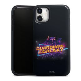 DeinDesign iPhone 11 Handy Panzer Handyh&uuml;lle robuste Outdoor H&uuml;lle Schutzh&uuml;lle gl&auml;nzend Guardians Of The Galaxy Marvel Logo Tough Case