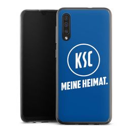 DeinDesign Galaxy A50 Handy Silikon H&uuml;lle Case transparent Handyh&uuml;lle Karlsruher Sc Statement Ksc Silikon Case