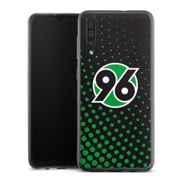 DeinDesign Galaxy A50 Handy Silikon H&uuml;lle Case transparent Handyh&uuml;lle Logo Hannover 96 Muster Silikon Case