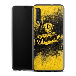 DeinDesign Galaxy A50 Handy Silikon H&uuml;lle Case transparent Handyh&uuml;lle Logo Official Licensed Product Sg Dynamo Dresden Silikon Case