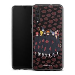 DeinDesign Galaxy A50 Handy Silikon H&uuml;lle Case transparent Handyh&uuml;lle Akatsuki Naruto Shippuden Official Licensed Product Silikon Case