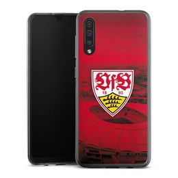 DeinDesign Galaxy A50 Handy Silikon H&uuml;lle Case transparent Handyh&uuml;lle Vfb Stuttgart Official Licensed Product Stadium Silikon Case