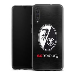 DeinDesign Galaxy A50 Handy Silikon H&uuml;lle Case transparent Handyh&uuml;lle Scratch Official Licensed Product Sc Freiburg Silikon Case