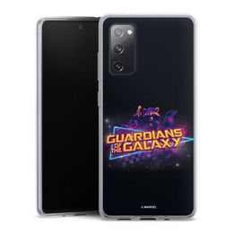 DeinDesign Galaxy S20 FE Handy Silikon H&uuml;lle Case transparent Handyh&uuml;lle Marvel Logo Guardians Of The Galaxy Silikon Case