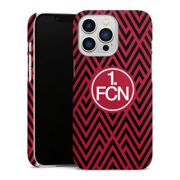 DeinDesign iPhone 13 Pro Handy Premium Case Smartphone Handyh&uuml;lle Schutzh&uuml;lle matt 1. Fcn Bundesliga 1. Fc N&uuml;rnberg Premium Case