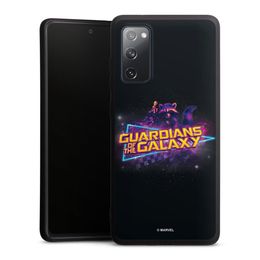 DeinDesign Galaxy S20 FE 5G Handy Premium Silikon H&uuml;lle Handyh&uuml;lle schwarz Case Marvel Logo Guardians Of The Galaxy Silikon Premium Case