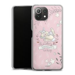 DeinDesign Xiaomi Mi 11 Lite 5G NE Handy Silikon H&uuml;lle Case transparent Handyh&uuml;lle Bambi Official Licensed Product Thumper Silikon Case