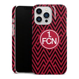 DeinDesign iPhone 13 Pro Handy Premium Case Smartphone Handyh&uuml;lle Schutzh&uuml;lle gl&auml;nzend 1. Fcn Bundesliga 1. Fc N&uuml;rnberg Premium Case