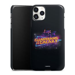 DeinDesign iPhone 11 Pro Max Handy Premium Case Smartphone Handyh&uuml;lle Schutzh&uuml;lle gl&auml;nzend Marvel Logo Guardians Of The Galaxy Premium Case