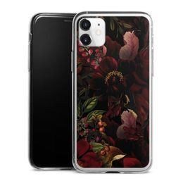 DeinDesign iPhone 11 Handy Slim Case Silikon Handyh&uuml;lle transparent H&uuml;lle extra d&uuml;nn Flowers Utart Meadow Silikon Slim Case