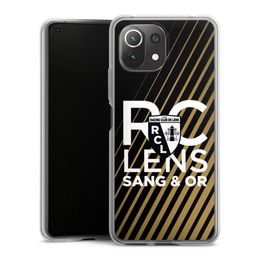 DeinDesign Xiaomi Mi 11 Lite 5G NE Handy Silikon H&uuml;lle Case transparent Handyh&uuml;lle Rc Lens Racing Club De Lens Rcl Silikon Case