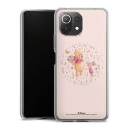 DeinDesign Xiaomi Mi 11 Lite 5G NE Handy Silikon H&uuml;lle Case transparent Handyh&uuml;lle Disney Winnie The Pooh Piglet Official Licensed Product Silikon Case