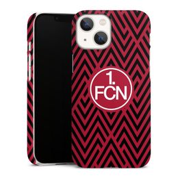 DeinDesign iPhone 13 Mini Handy Premium Case Smartphone Handyh&uuml;lle Schutzh&uuml;lle matt 1. Fcn Bundesliga 1. Fc N&uuml;rnberg Premium Case