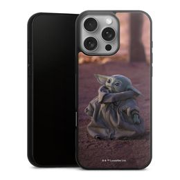 DeinDesign iPhone 16 Pro Max Handy Gallery Case Handyh&uuml;lle 9H Geh&auml;rtetes Glas R&uuml;ckseite H&uuml;lle The Child Star Wars Baby Yoda Gallery Case