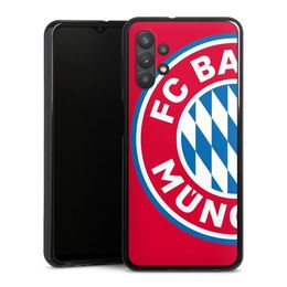 DeinDesign Galaxy A32 5G Handy Silikon H&uuml;lle Case schwarz Handyh&uuml;lle Fc Bayern M&uuml;nchen Fcb Official Licensed Product