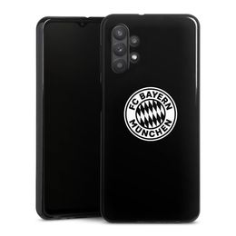 DeinDesign Galaxy A32 5G Handy Silikon H&uuml;lle Case schwarz Handyh&uuml;lle Coat Of Arms Fc Bayern M&uuml;nchen Fcb