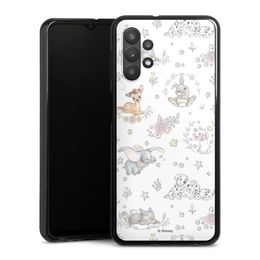 DeinDesign Galaxy A32 5G Handy Silikon H&uuml;lle Case schwarz Handyh&uuml;lle Bambi Disney Dumbo