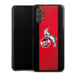 DeinDesign Galaxy A32 5G Handy Silikon H&uuml;lle Case schwarz Handyh&uuml;lle Official Licensed Product Billy Goat Hennes 1. Fc K&ouml;ln