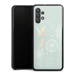 DeinDesign Galaxy A32 5G Handy Silikon H&uuml;lle Case schwarz Handyh&uuml;lle Dandelion Disney Tinkerbells