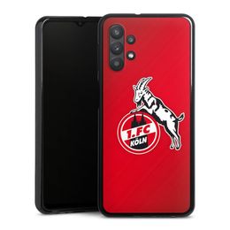 DeinDesign Galaxy A32 5G Handy Silikon H&uuml;lle Case schwarz Handyh&uuml;lle 1. Fc K&ouml;ln Effzeh Official Licensed Product