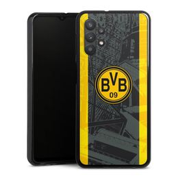 DeinDesign Galaxy A32 5G Handy Silikon H&uuml;lle Case schwarz Handyh&uuml;lle Bvb Stadium Borussia Dortmund