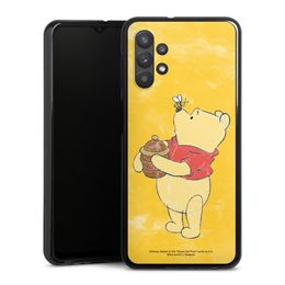 DeinDesign Galaxy A32 5G Handy Silikon H&uuml;lle Case schwarz Handyh&uuml;lle Winnie The Pooh Official Licensed Product Disney