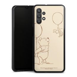 DeinDesign Galaxy A32 5G Handy Silikon H&uuml;lle Case schwarz Handyh&uuml;lle Official Licensed Product Disney Winnie The Pooh