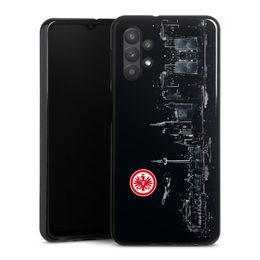 DeinDesign Galaxy A32 5G Handy Silikon H&uuml;lle Case schwarz Handyh&uuml;lle Skyline Sge Eintracht Frankfurt
