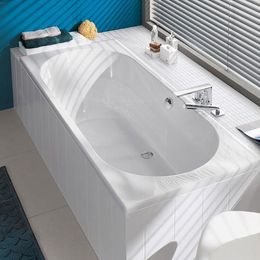Villeroy & Boch Villeroy & Boch O.novo Duo Rechteck-Badewanne, Einbau, UBA180CAS2V-01,