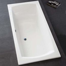 Hoesch LARGO Rechteck-Badewanne, Einbau, 3691.010,