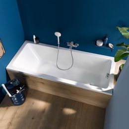 Duravit No.1 Rechteck-Badewanne, Einbau, 700490000000000,