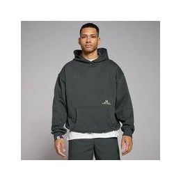 MP Lifestyle Oversized Kapuzenpullover &ndash; Verwaschenes Schwarz - XXS-XS