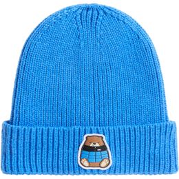 The North Face LOGO Beanie Kinder - Gr&ouml;&szlig;e Einheitsgr&ouml;&szlig;e - blau