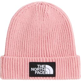 The North Face LOGO Beanie Kinder - Gr&ouml;&szlig;e Einheitsgr&ouml;&szlig;e - rosa