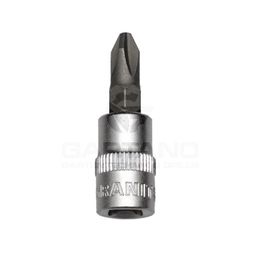 1/4" Bit-Stecknuss, PH2 GRANIT BLACK EDITION