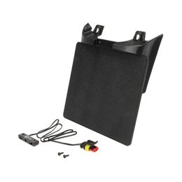 Nummernschildhalter und Kennzeichenbeleuchtung Moto Nostra, Long, unlackiert f&uuml;r Vespa GTS 125 , Vespa GTS 300 HPE