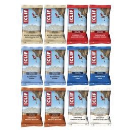 CLIF BAR Energie Riegel - Probierpaket (12 x 68g) Ern&auml;hrung Unisex