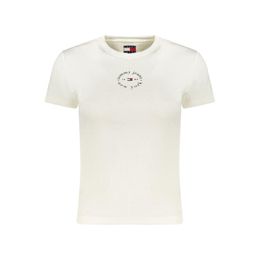 Tommy Hilfiger Bianco Baumwolle Damen T-Shirt