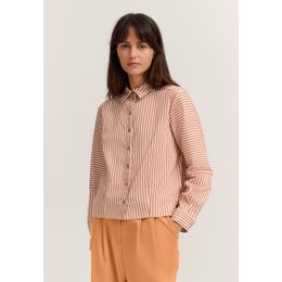 Bugatti Damen Bluse gestreift aus Baumwollmischung