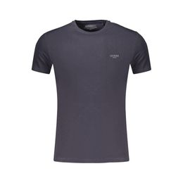 Guess Jeans Blaues Baumwoll-Herren-T-Shirt