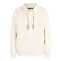 Philipp Plein Washed Hoodie Tennis Club Crystals