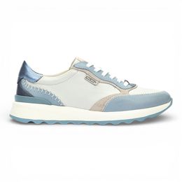 Pikolinos Damen-Sneaker aus Leder mit Schn&uuml;rung, Denimblau - Arrecife