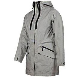 Jack Wolfskin Texapore The Shoreditch Damen Graue Jacke