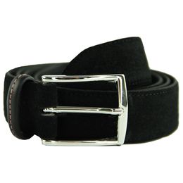 Eden Park Paris Wildleder Herren Schwarz G&uuml;rtel