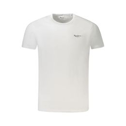 Pepe Jeans Bianco Baumwoll-Herren T-Shirt