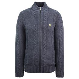 Lyle & Scott Lyle & Scott Cable Knit Herren-Pullover in Marineblau