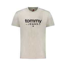 Tommy Hilfiger Grigio Baumwoll-Herren-T-Shirt